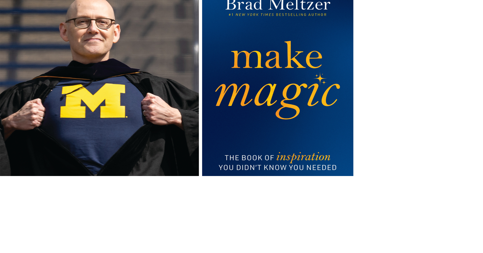 Bestselling Author Brad Meltzer to Speak at The J Detroit on March 6 ...