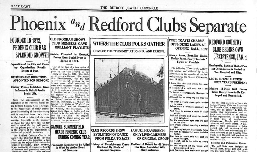 Looking Back: The Legacy of the Phoenix and Redford Clubs | Mike Smith ...