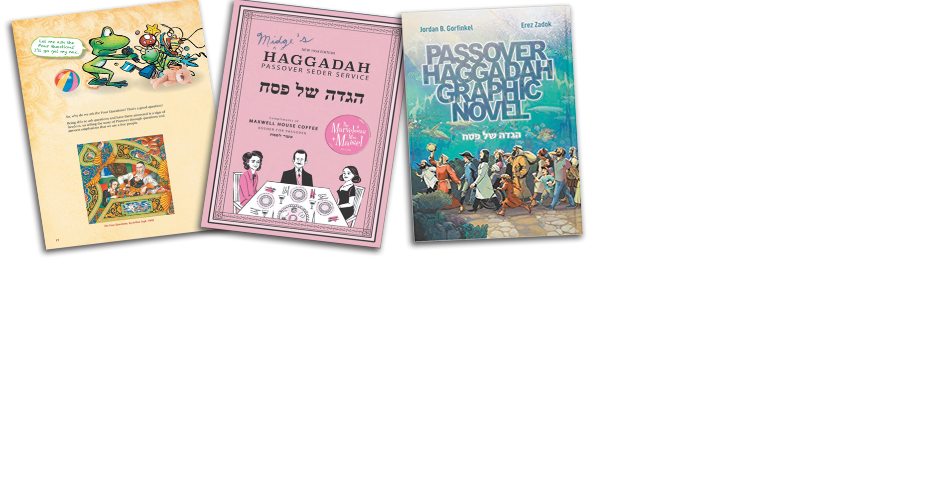 New and Fun Passover Haggadahs | Arts | thejewishnews.com