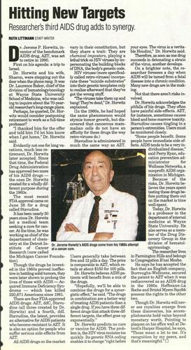 Looking Back: The ‘Other’ Jerome Horwitz | Mike Smith's Column ...