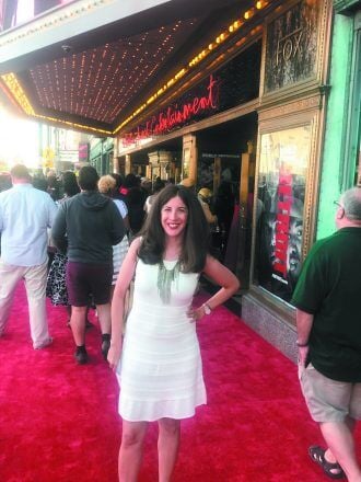 Hometown girl and film-critic extraordinaire Mara Reinstein auto ...