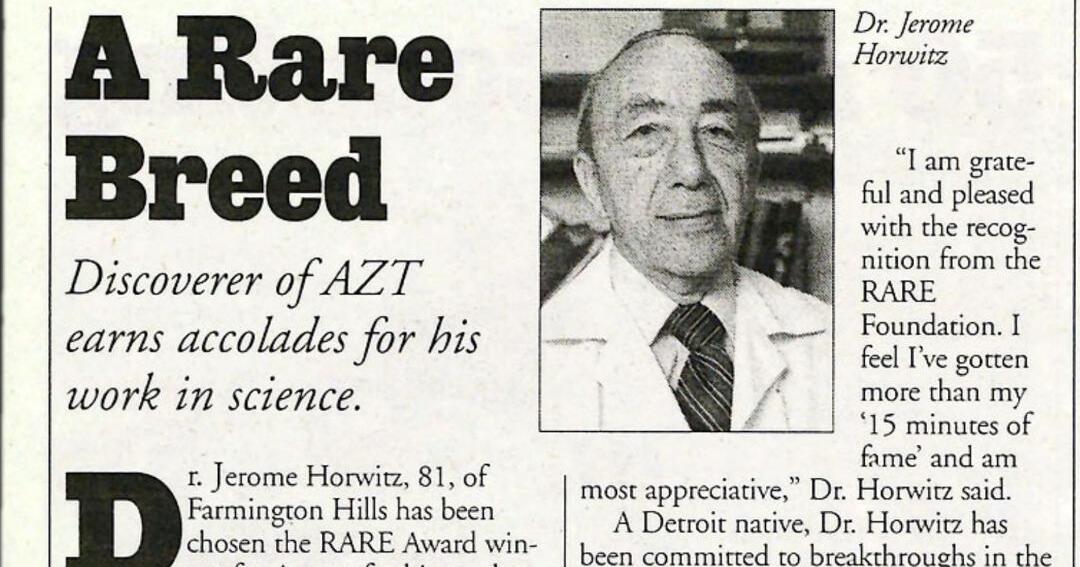 Looking Back: The ‘Other’ Jerome Horwitz | Mike Smith's Column ...