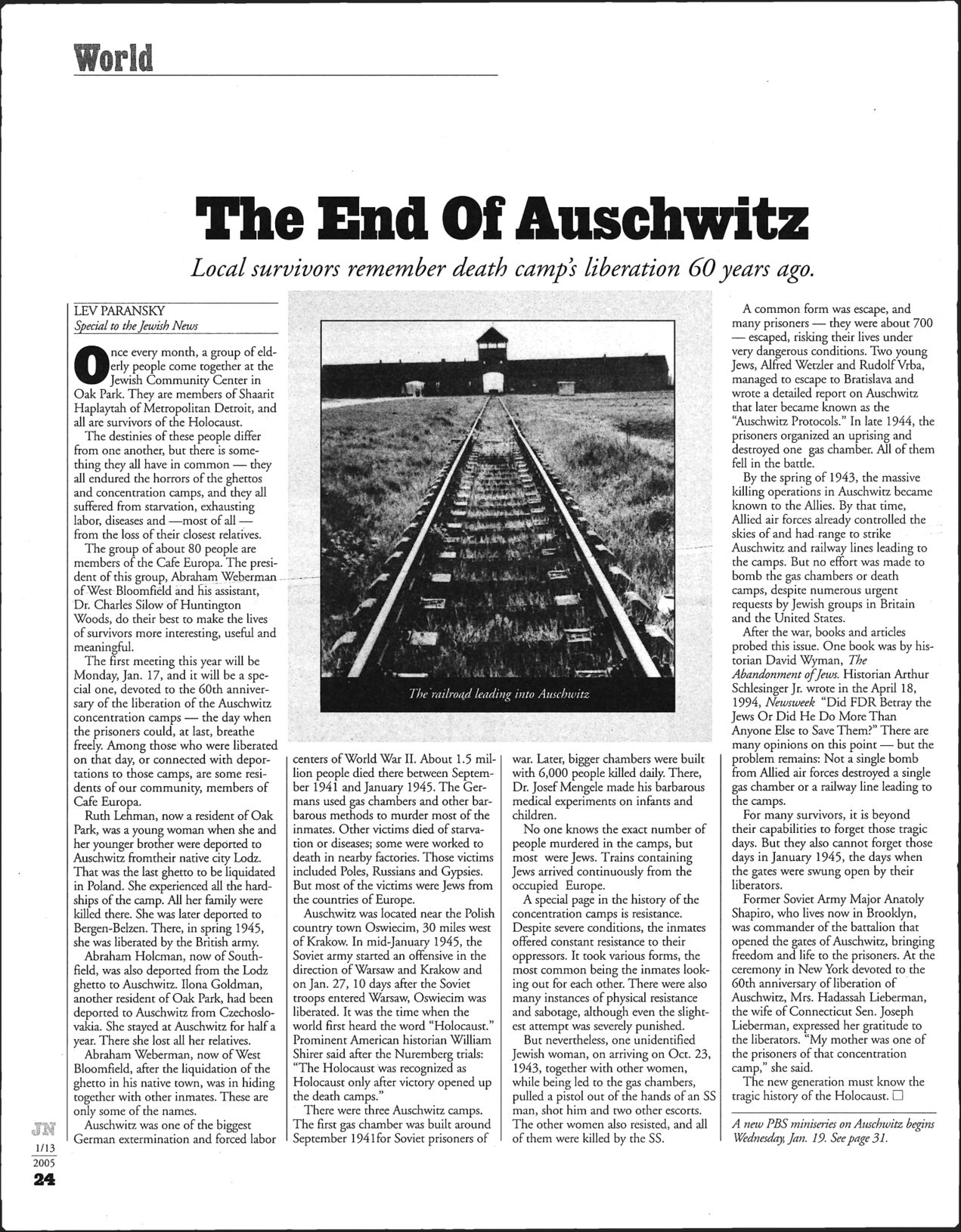 International Holocaust Remembrance Day: Reflecting on Auschwitz 80 ...