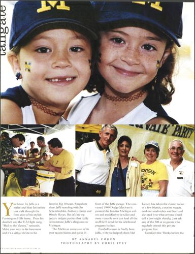 David Hermelin to Ira Jaffe, A Look at U-M Fans | Looking back ...