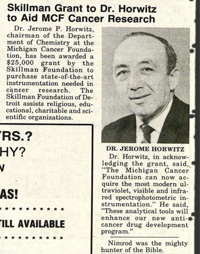 Looking Back: The ‘Other’ Jerome Horwitz | Mike Smith's Column ...
