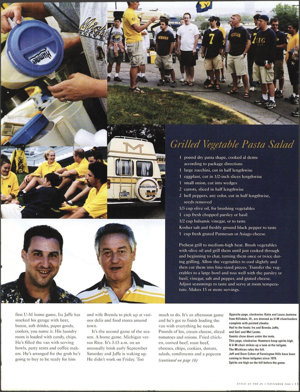 David Hermelin to Ira Jaffe, A Look at U-M Fans | Looking back ...