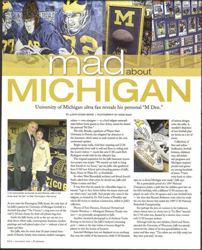 David Hermelin to Ira Jaffe, A Look at U-M Fans | Looking back ...