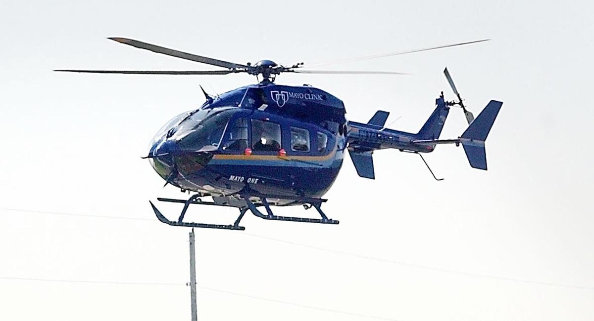 Minneapolis man saw Mayo Clinic helicopter start up | Mankato News ...