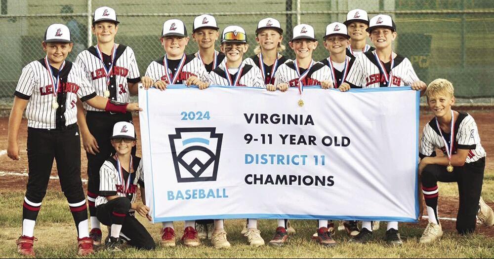 Lebanon Little League VA District 11 9-11 Year-Old Baseball Champions ...