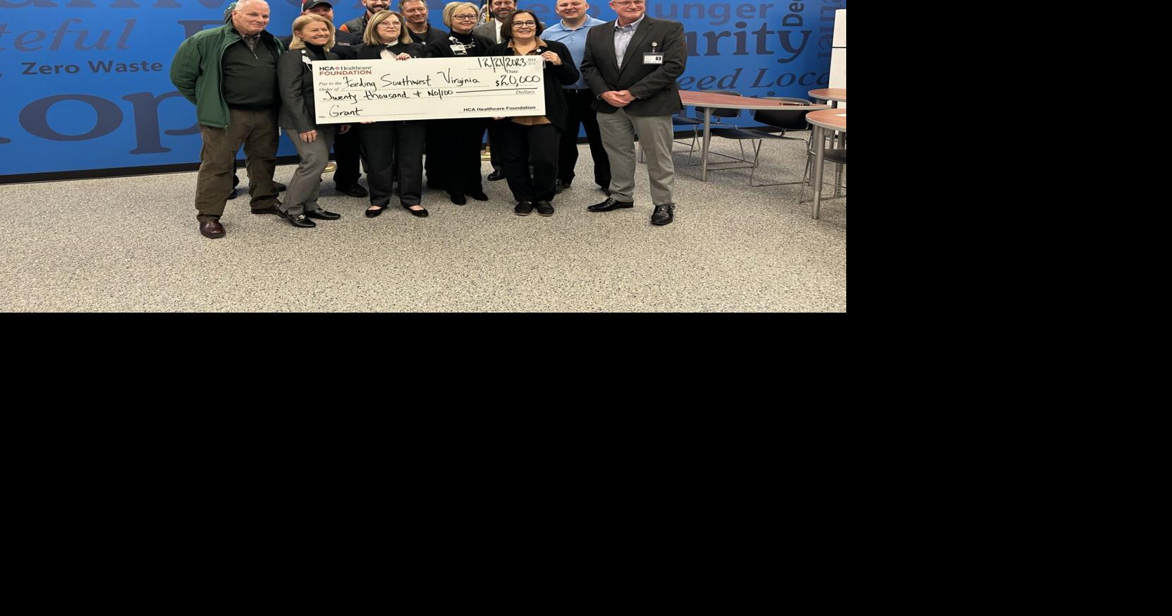 LewisGale Medical Center donates $20K grant to Feeding Southwest ...