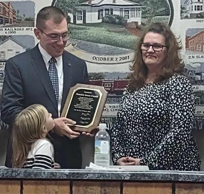 Honaker council honors outgoing police chief, names temporary ...