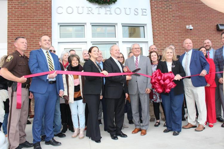 Ribbon cutting, open house held to celebrate courthouse renovation ...