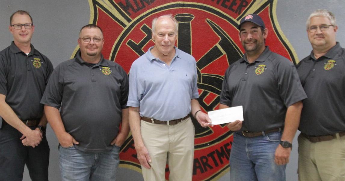 Piester Family Gives Back to MVFD | News | themindencourier.com