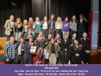 Minden Speech Qualifies Ten to State | Local-news | themindencourier.com