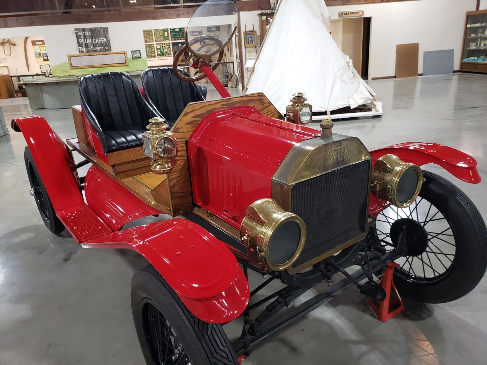 Ford Touring Car on Display at Nebraska Prairie Museum | Local News ...