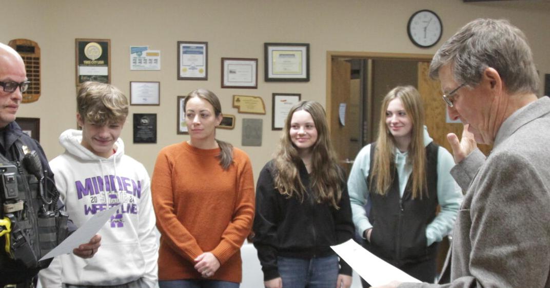 Kring Takes Oath of Office as Minden Police Chief | Local News ...