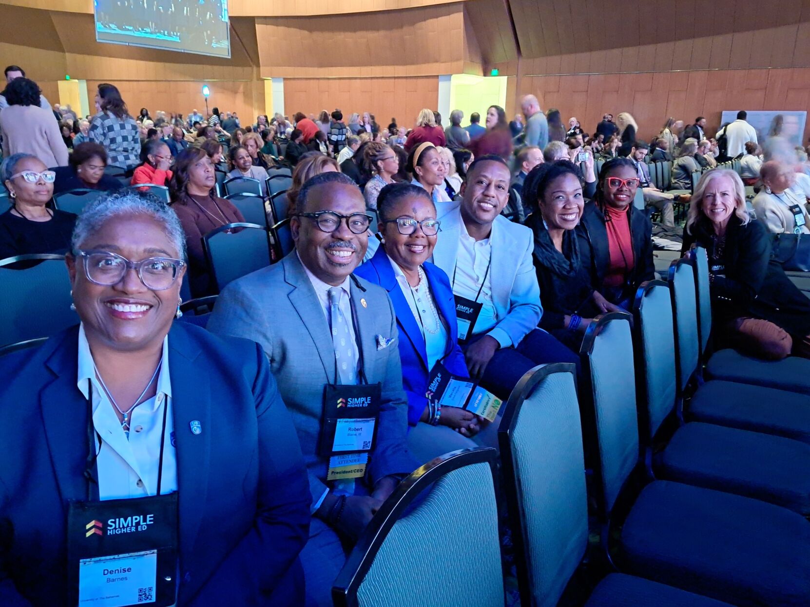 Higher education community celebrates UB's advancement to accreditation ...