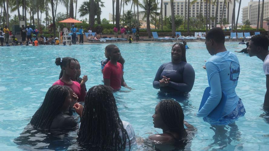 Water safety awareness: Children participate in 'World's Largest ...