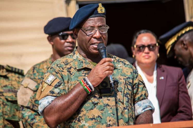 RBDF commodore visits Gang Suppression Force officers in Haiti ...