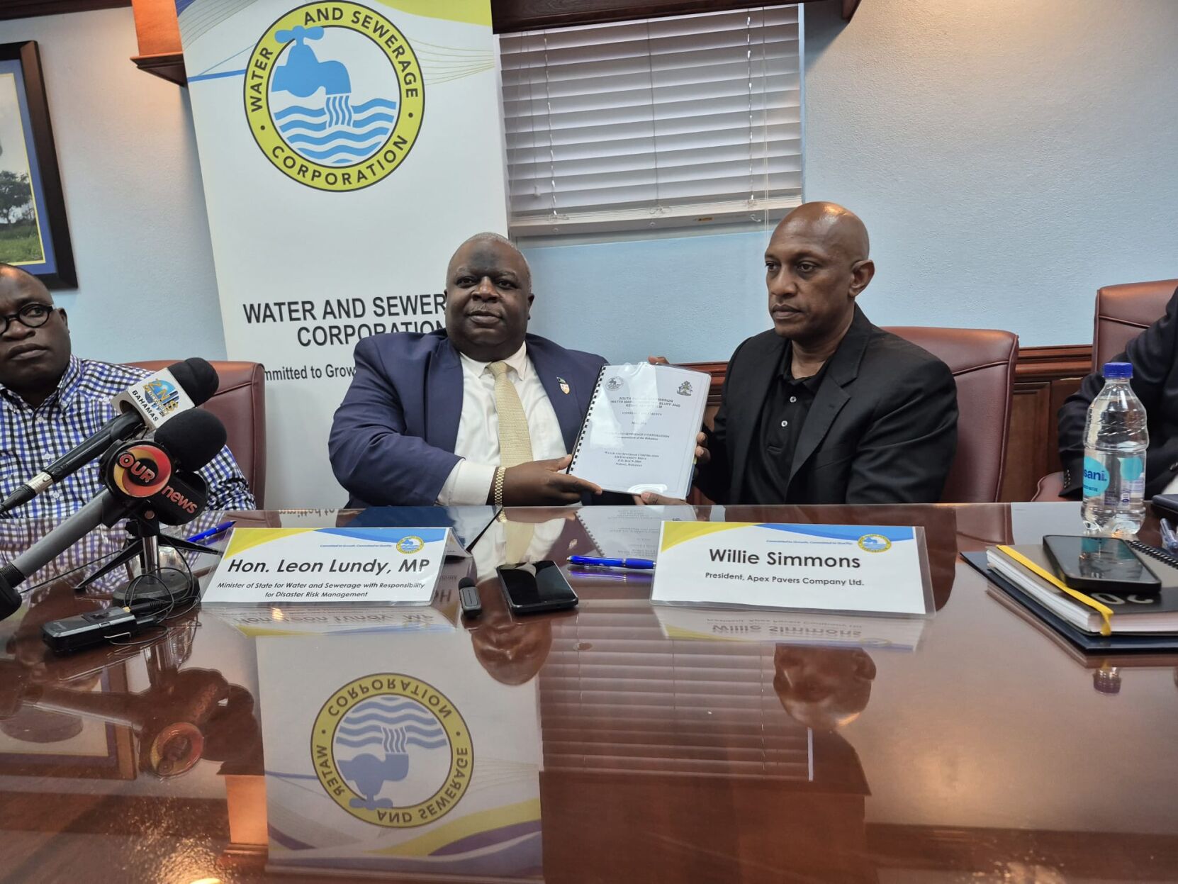 WSC signs contract for the construction of a new transmission water ...