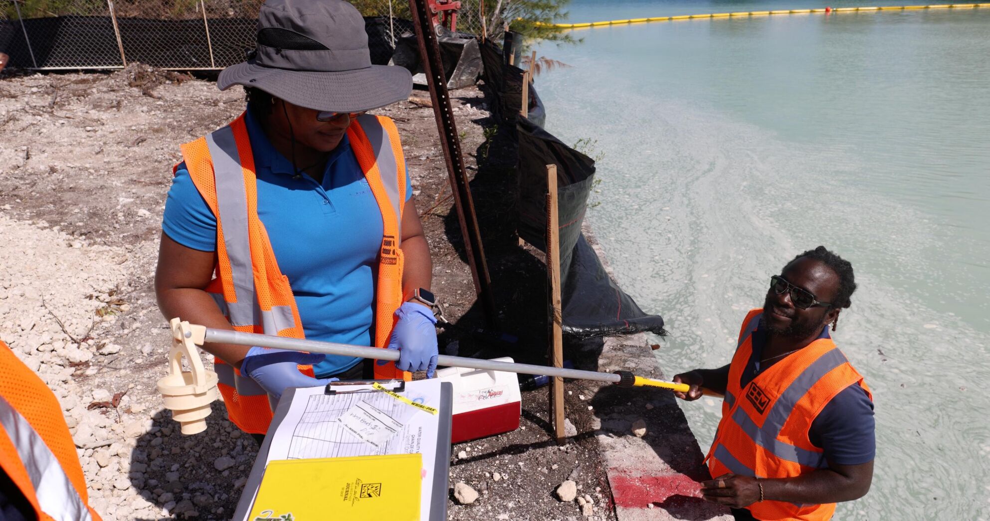 Waterkeepers Bahamas conducts water quality monitoring for Taino Beach ...