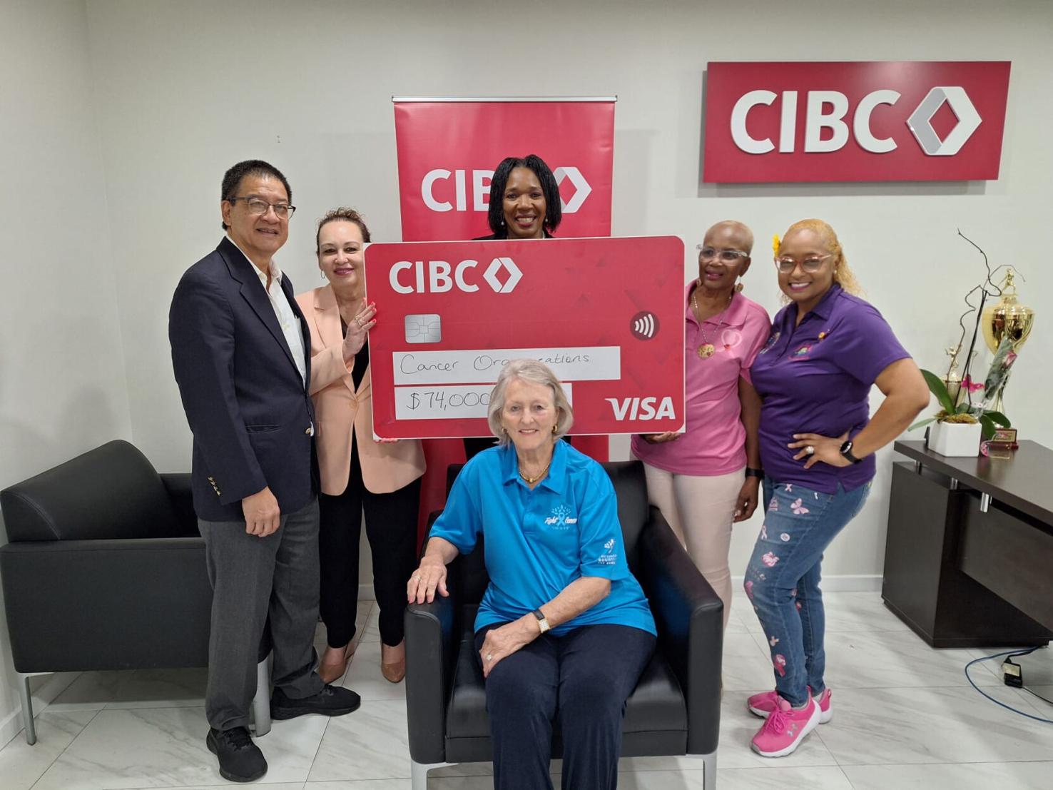 CIBC Caribbean donates $74K to cancer organizations; launches Walk for ...