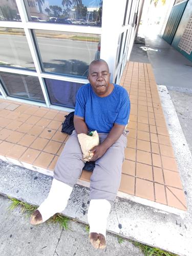 Blind homeless man gets some help | Grand Bahama | thenassauguardian.com