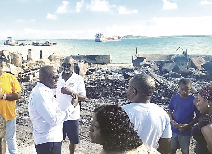 Blaze rips through three stalls at Exuma fish fry | News ...