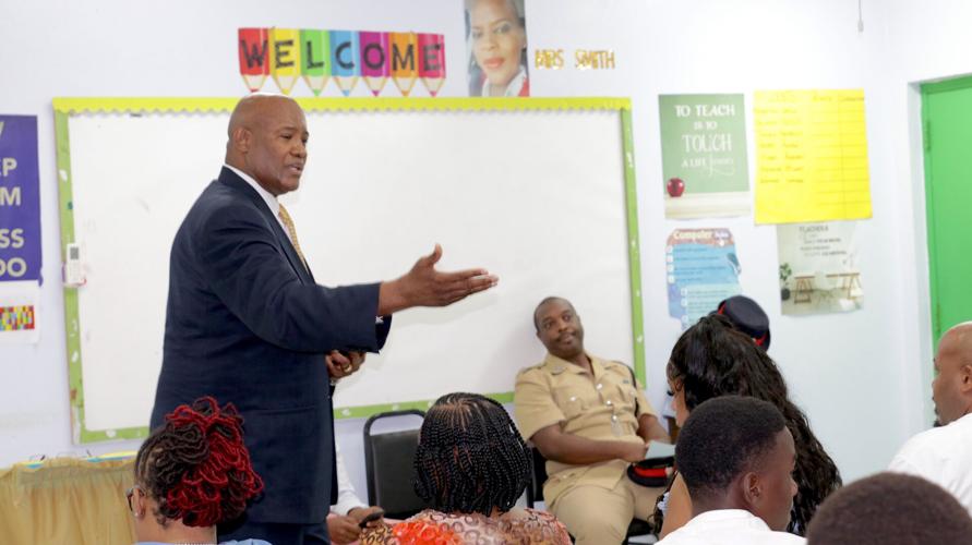 Miller encourages Programme SURE boys | | thenassauguardian.com