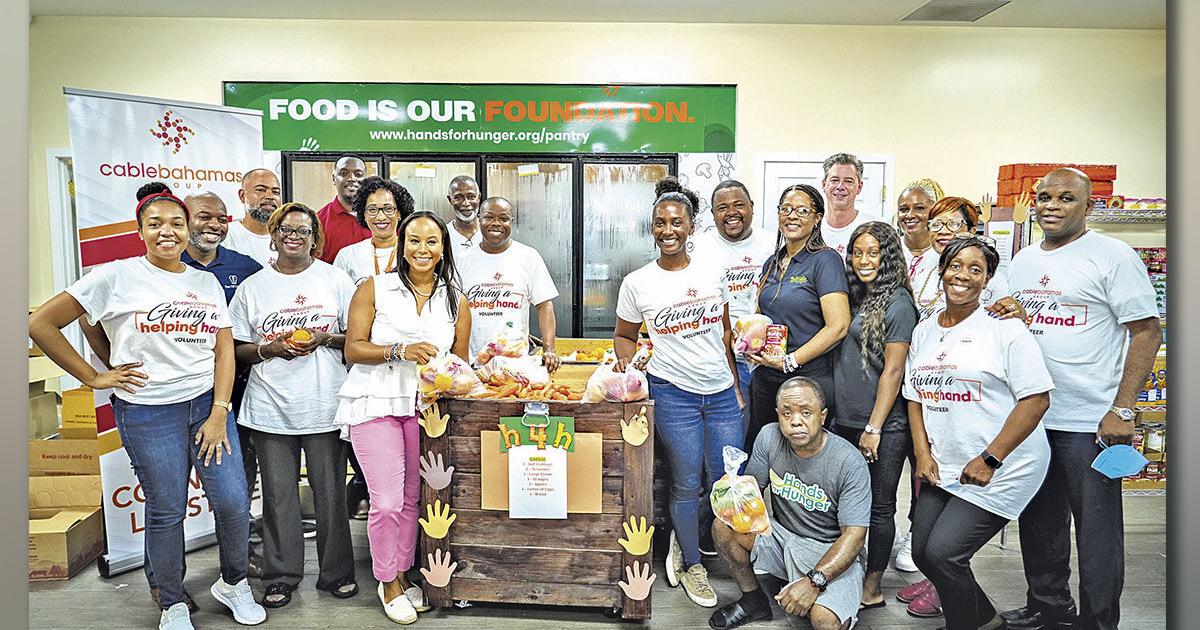 Cable Bahamas Group giving a helping hand to Hands for Hunger ...