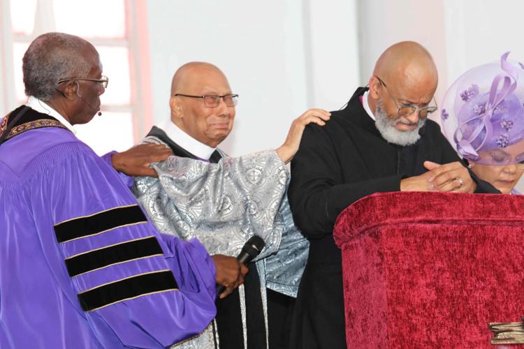 Dr. Woodley Thompson installed as sixth national bishop of COGOP ...