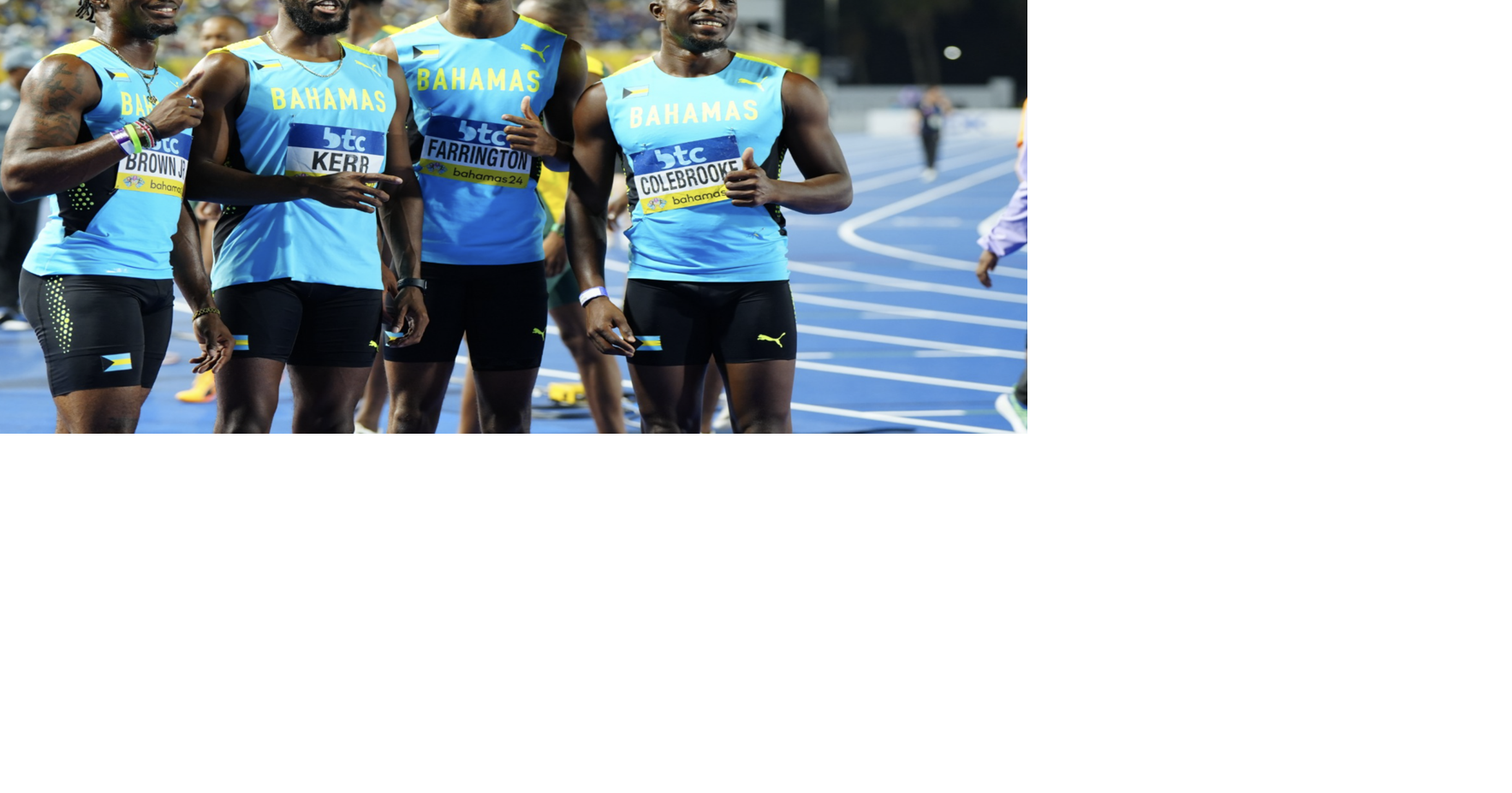 Male sprinters have a way to go | Sports | thenassauguardian.com