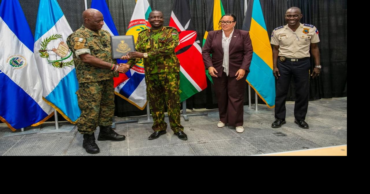 RBDF commodore visits Gang Suppression Force officers in Haiti ...