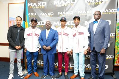 Trio from MaxD sign with the Red Sox | Sports | thenassauguardian.com