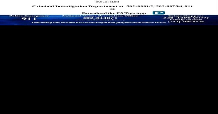 Devin Isaacs spotted on CCTV, Fernander says | News | thenassauguardian.com