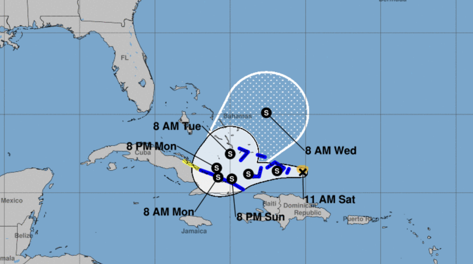 Hurricane warning in effect for Southeast Bahamas | News | thenassauguardian.com