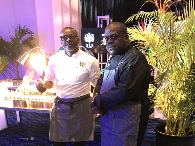 Chefs Basil Dean and Anthony Burnside give a taste of Bahamian at Taste ...