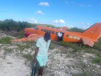 Flamingo Air plane overruns runway in Black Point, Exuma | Home ...
