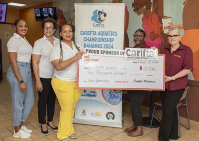 Dunkin' Bahamas dives in as silver sponsor of CARIFTA Aquatics | Sports ...