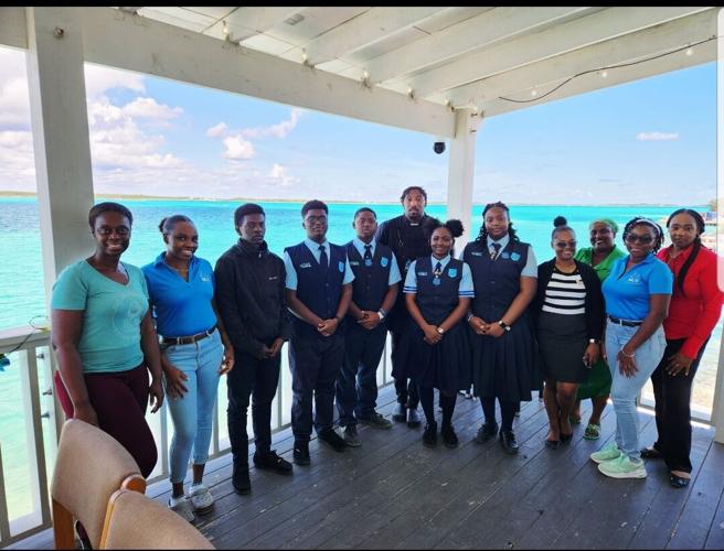12th grade students of St. Andrew's Anglican School in Exuma learn ...