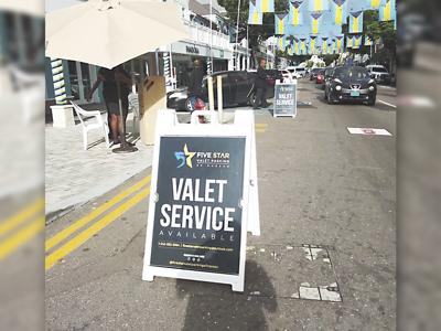 Valet services introduced downtown on trial basis | Business ...