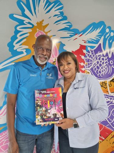 BTC presents entertainer Fred Ferguson with a hard copy of its ...
