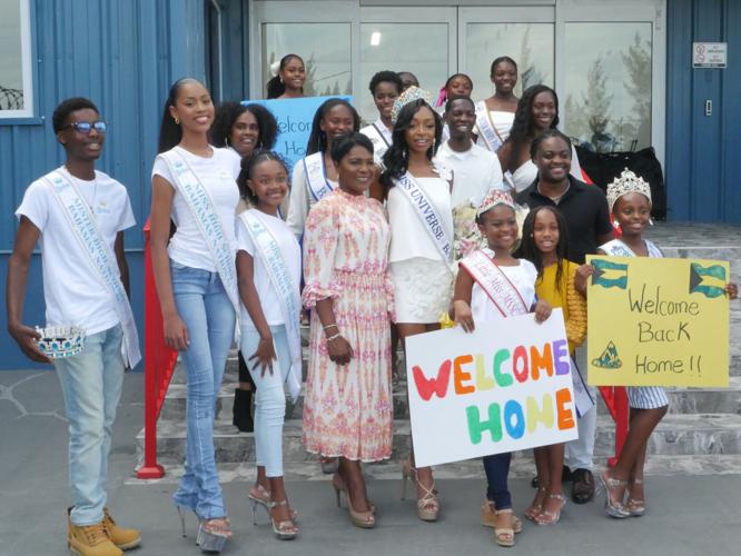 Crowning Glory: Malique Bowe returns to GB as Miss Universe Bahamas ...