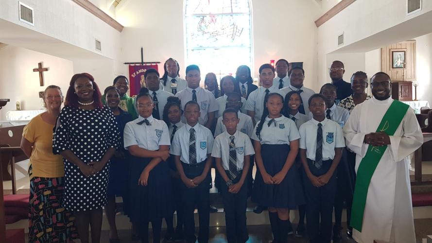 Student leaders installed at St. Andrew's Anglican School in Exuma ...