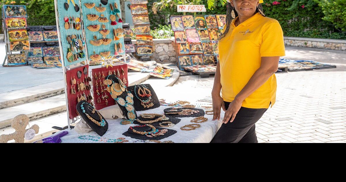 Colette Ferguson’s Coco Reef Craft manipulates straw into unique shapes ...