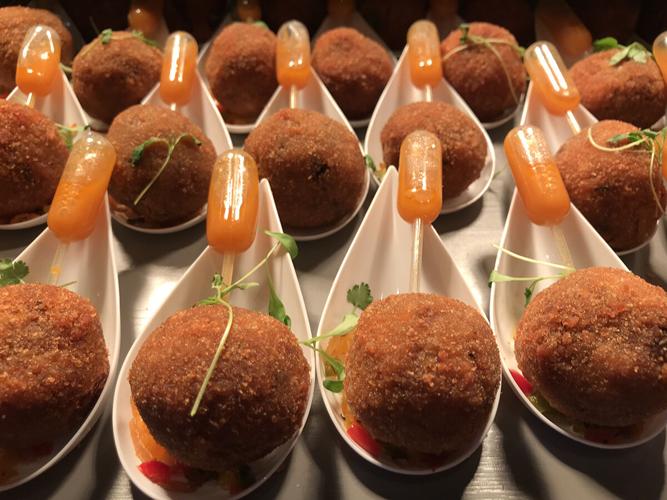 Chefs Basil Dean and Anthony Burnside give a taste of Bahamian at Taste ...