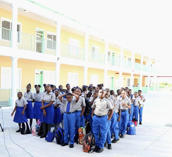 Holmes Rock Junior High School students return to the classroom ...