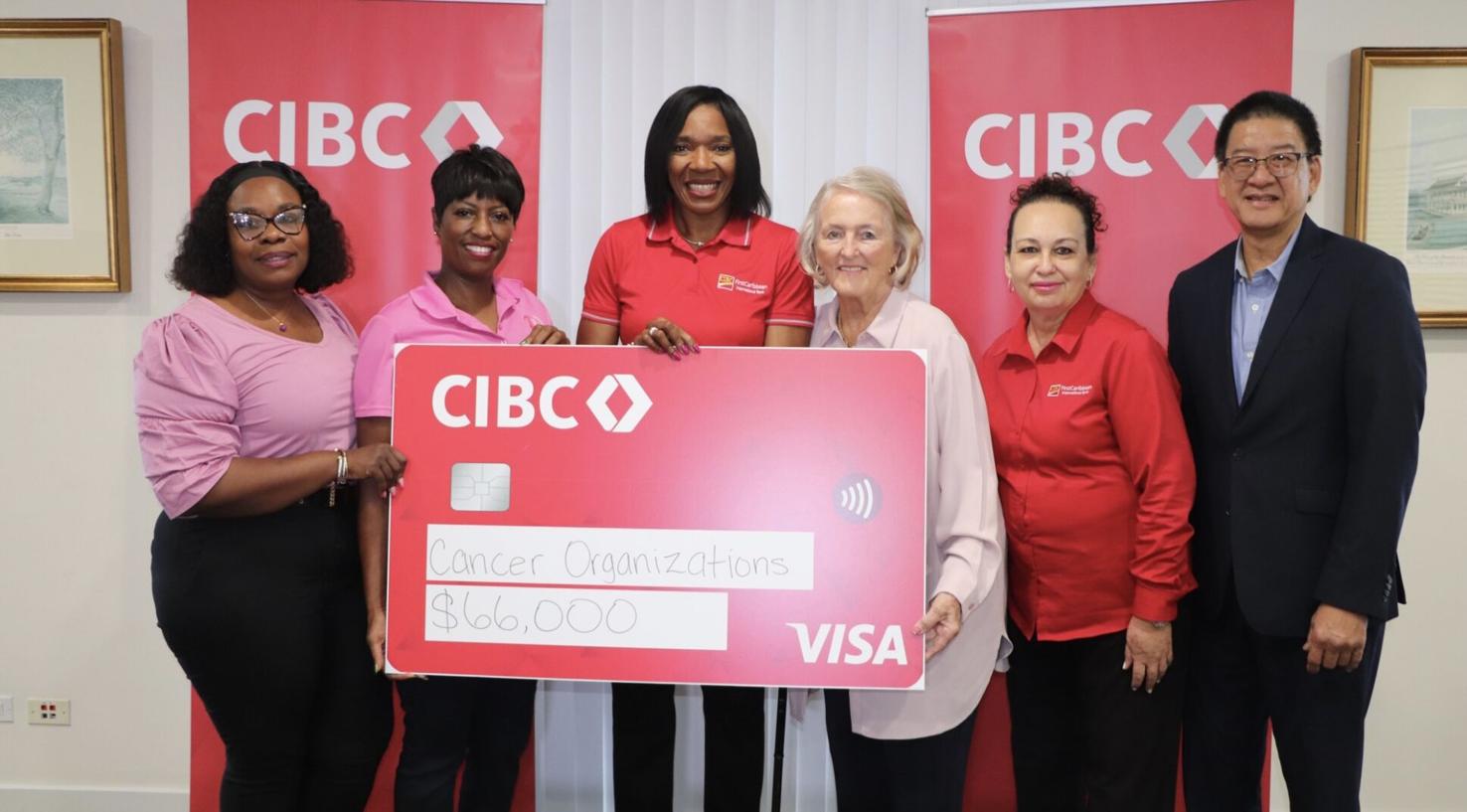 CIBC Caribbean makes $66K donation to cancer organizations as it ...