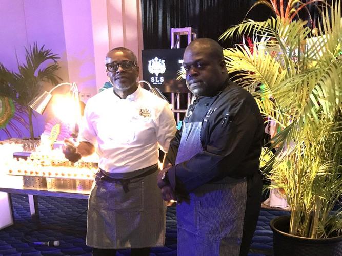 Chefs Basil Dean and Anthony Burnside give a taste of Bahamian at Taste ...