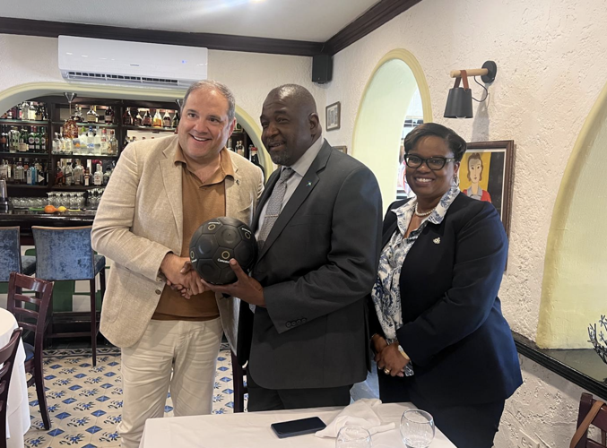 CONCACAF president visits The Bahamas | Sports | thenassauguardian.com